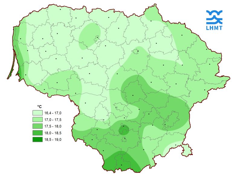 2023 m. liepos mėnesio pirmasis dešimtadienis – Meteo.lt